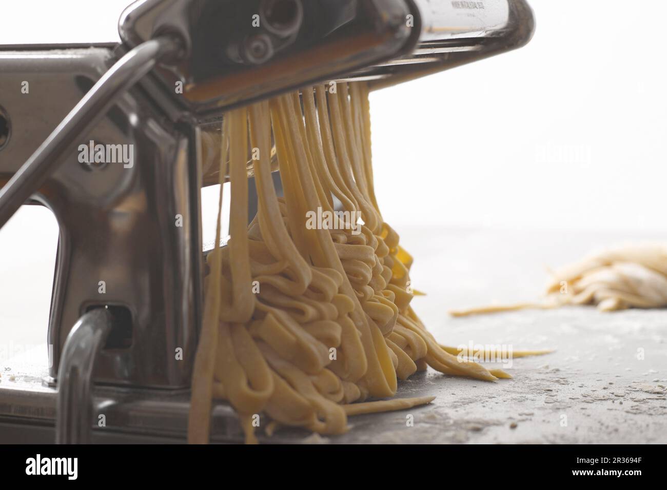 Home made pasta no machine hi-res stock photography and images - Alamy