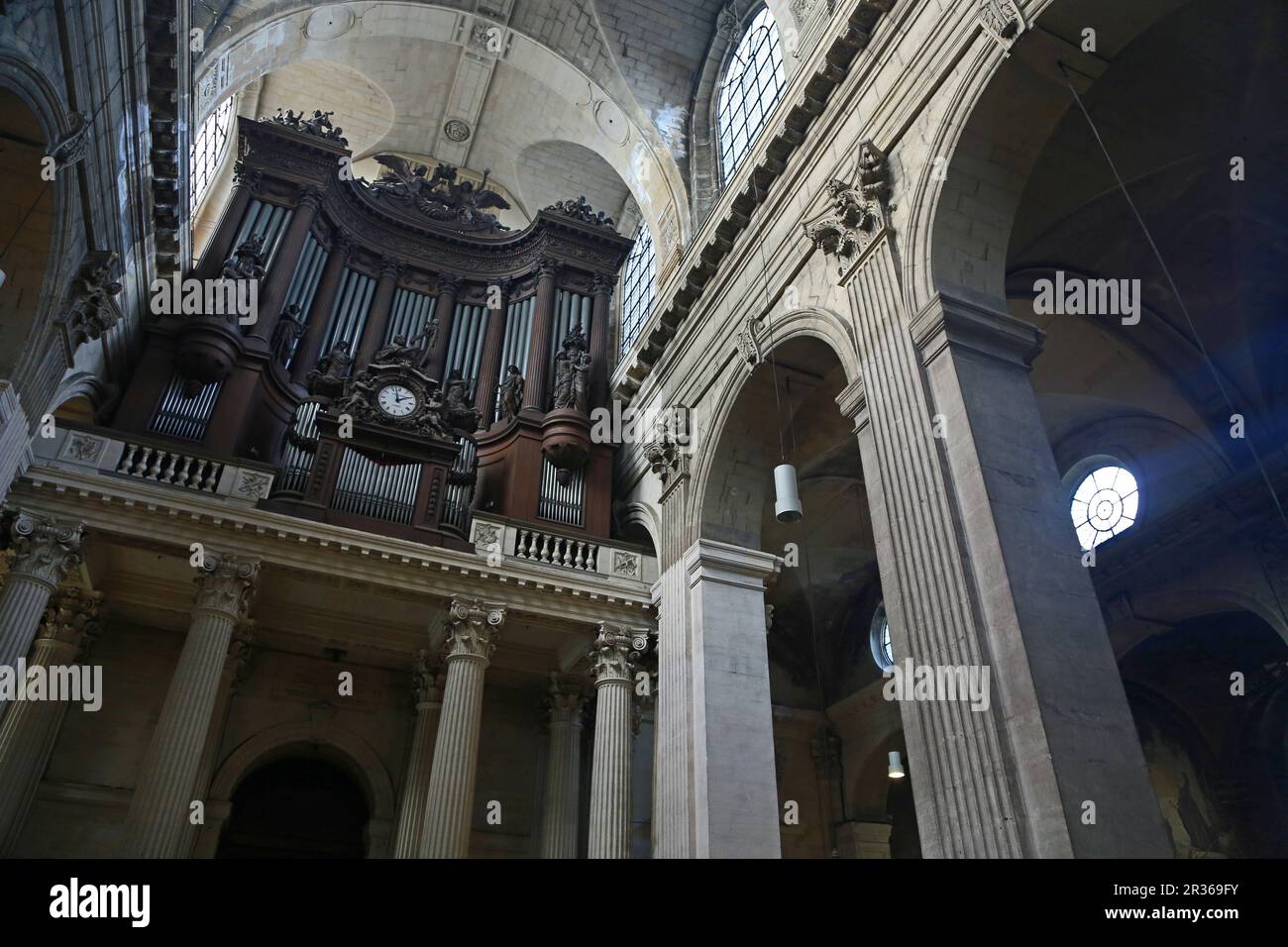 The organ of Saint-Sulpice - Paris, France Stock Photo - Alamy