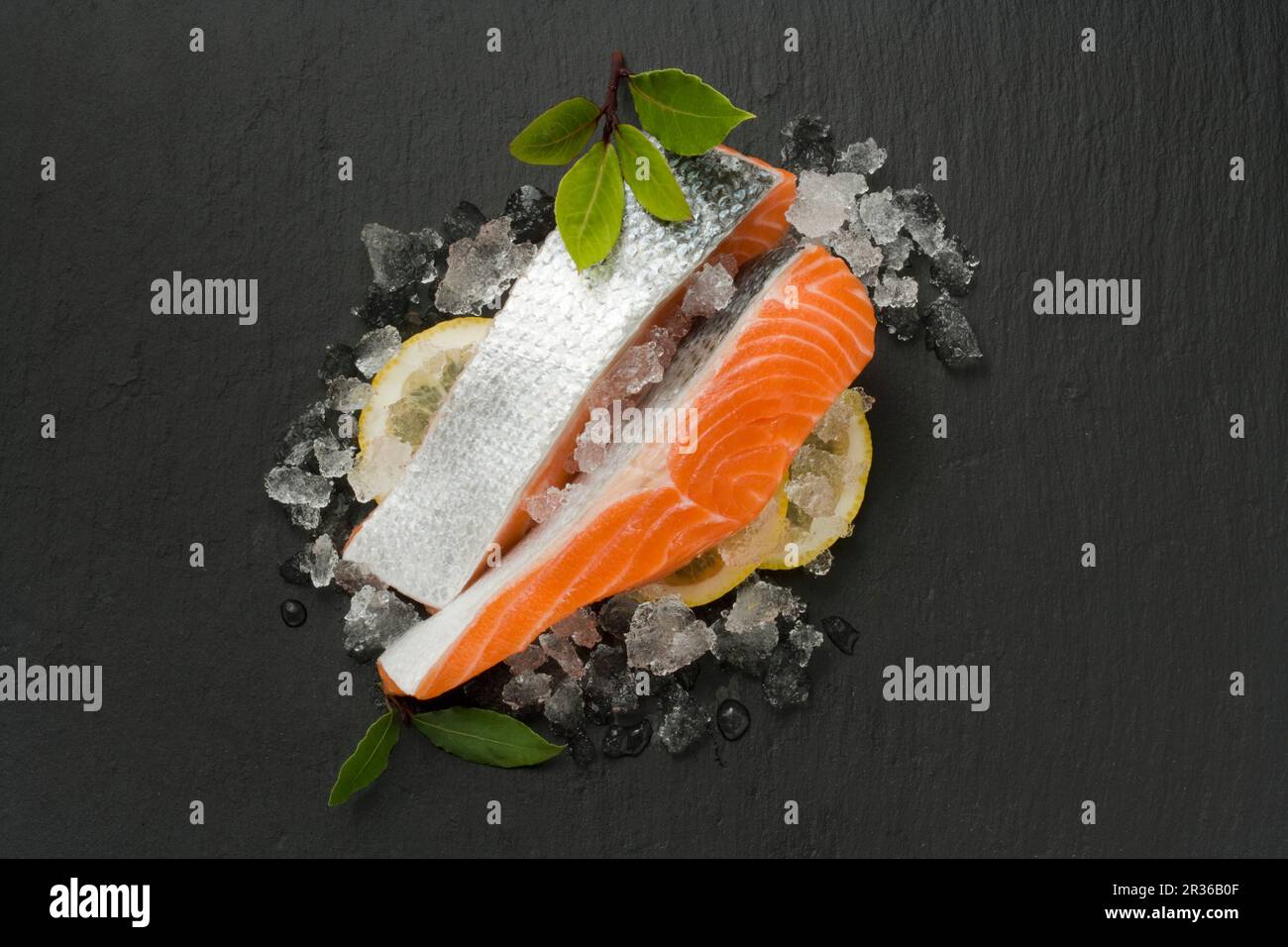 Trout fillet overhead hi-res stock photography and images - Alamy
