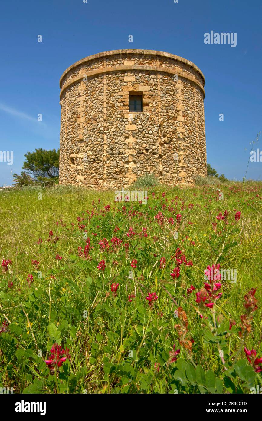 Puerto de Addaia.Menorca.Reserva de la Bioesfera.Illes Balears.España ...