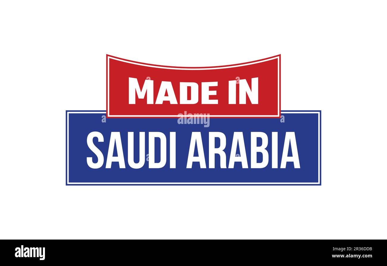 Made In Saudi Arabia Seal Vector Stock Vector Image & Art - Alamy