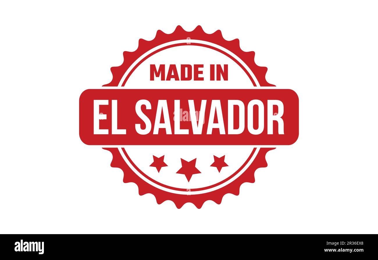 Made In El Salvador Rubber Stamp Stock Vector Image & Art - Alamy