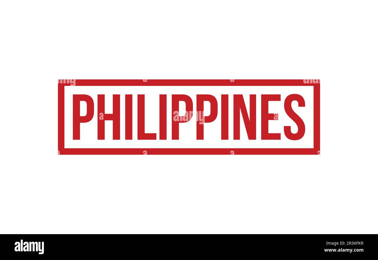 Philippines Rubber Stamp Seal Vector Stock Vector Image & Art - Alamy