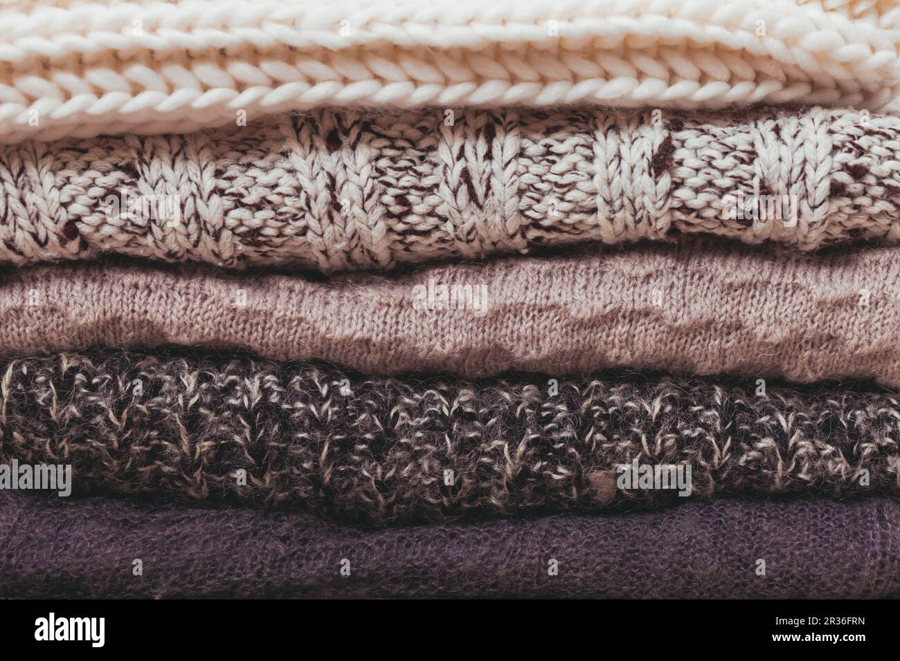 Collection woolen clothes hi-res stock photography and images - Alamy