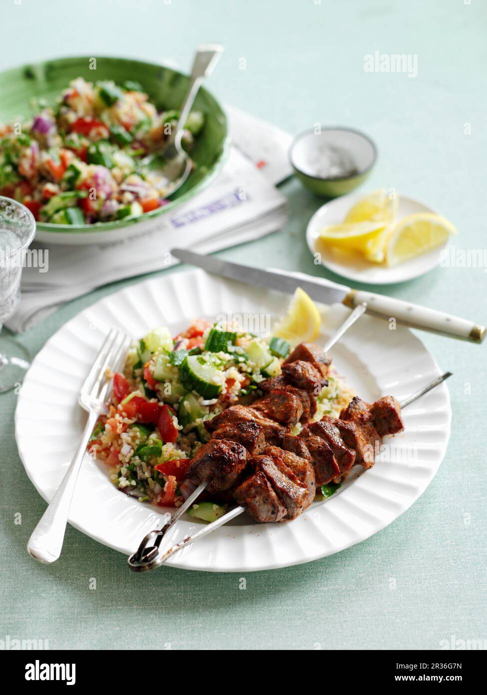 Arab kebab recipe hi-res stock photography and images - Alamy
