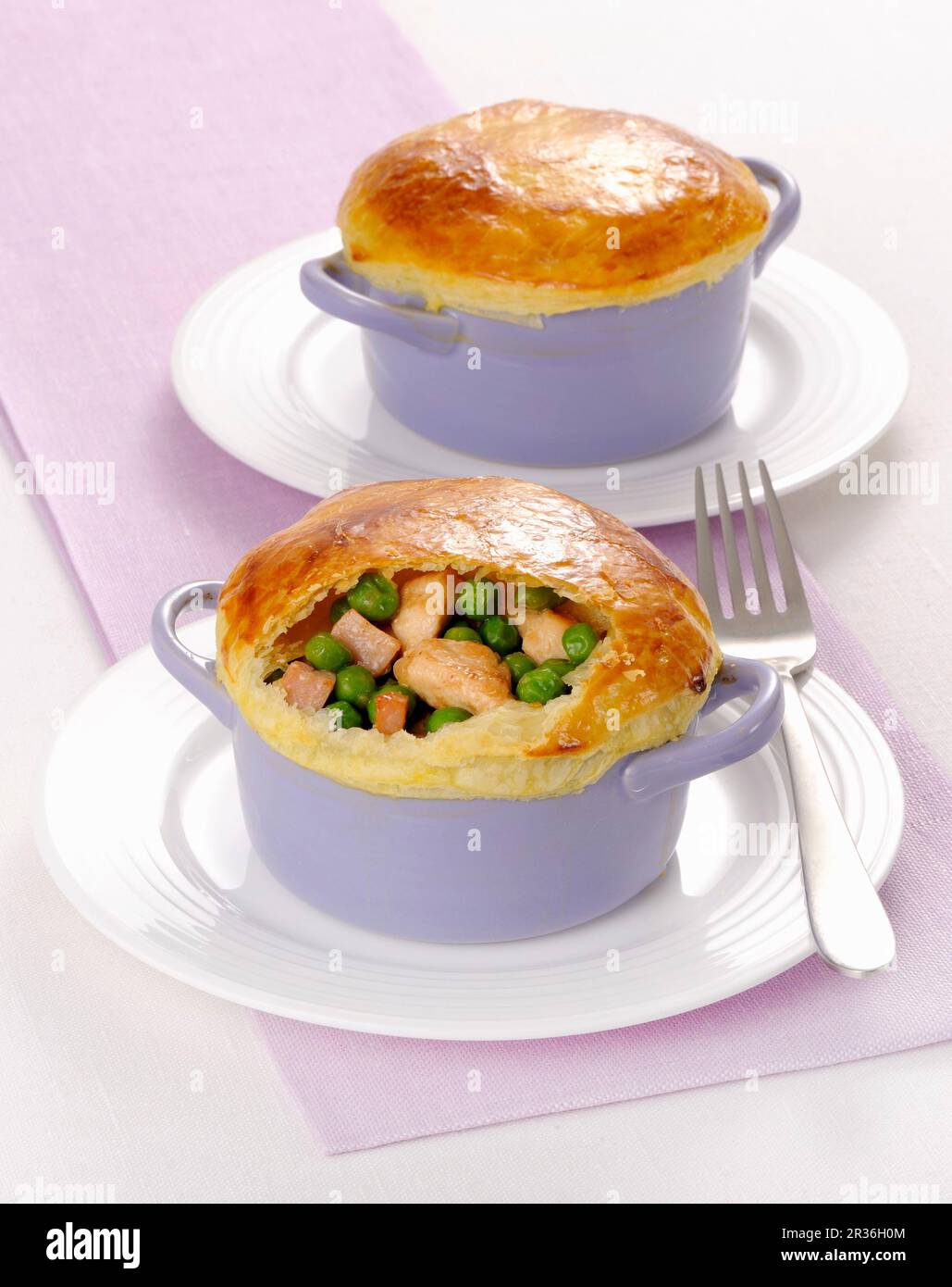Mini chicken pies Stock Photo - Alamy