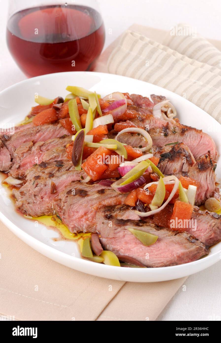 Red wine beef italy hi-res stock photography and images - Alamy