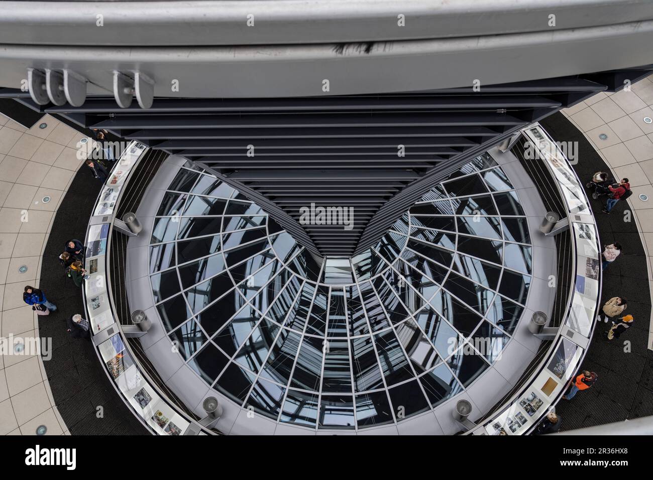 reichstag dome, designed by architect Norman Foster, Berlin, Federal ...