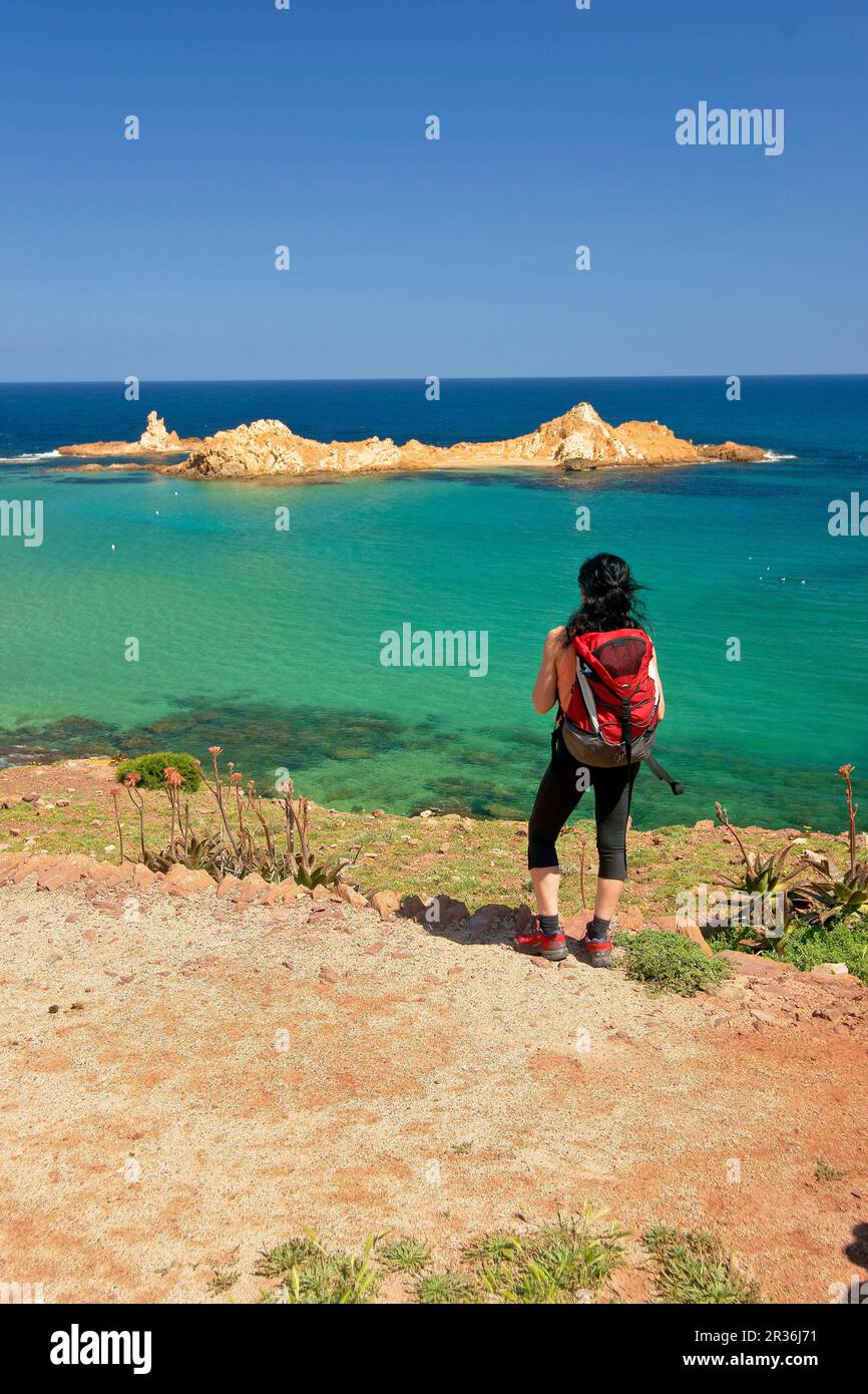 Cala Pregonda.Menorca.Reserva de la Bioesfera.Illes Balears.España ...