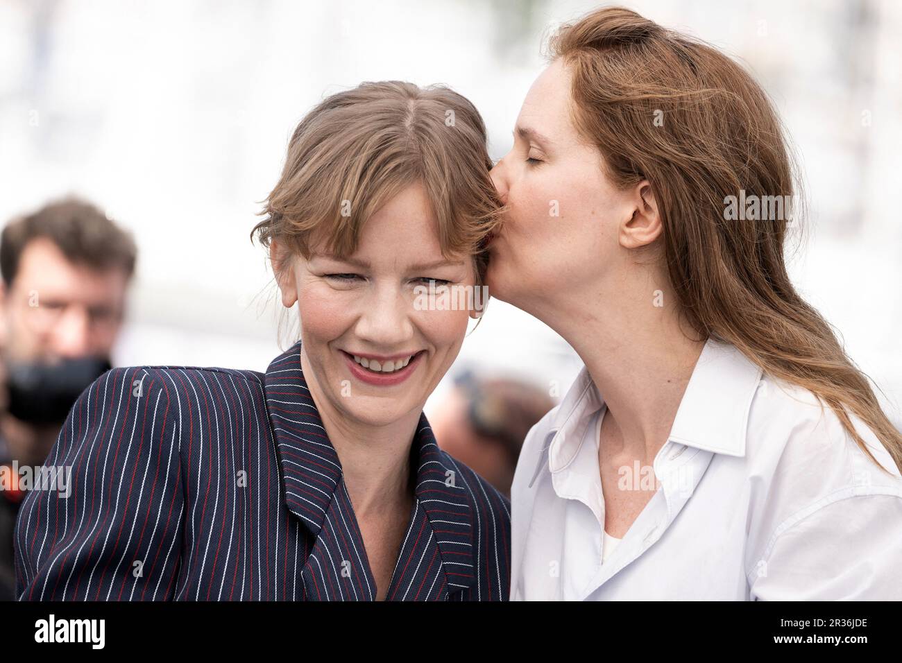 Cannes, France. 23rd May, 2023. Director Justine Triet and Sandra ...