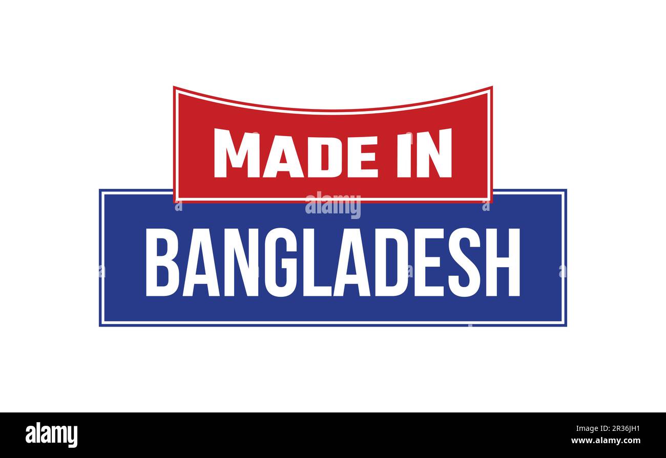 Made In Bangladesh Seal Vector Stock Vector Image & Art - Alamy