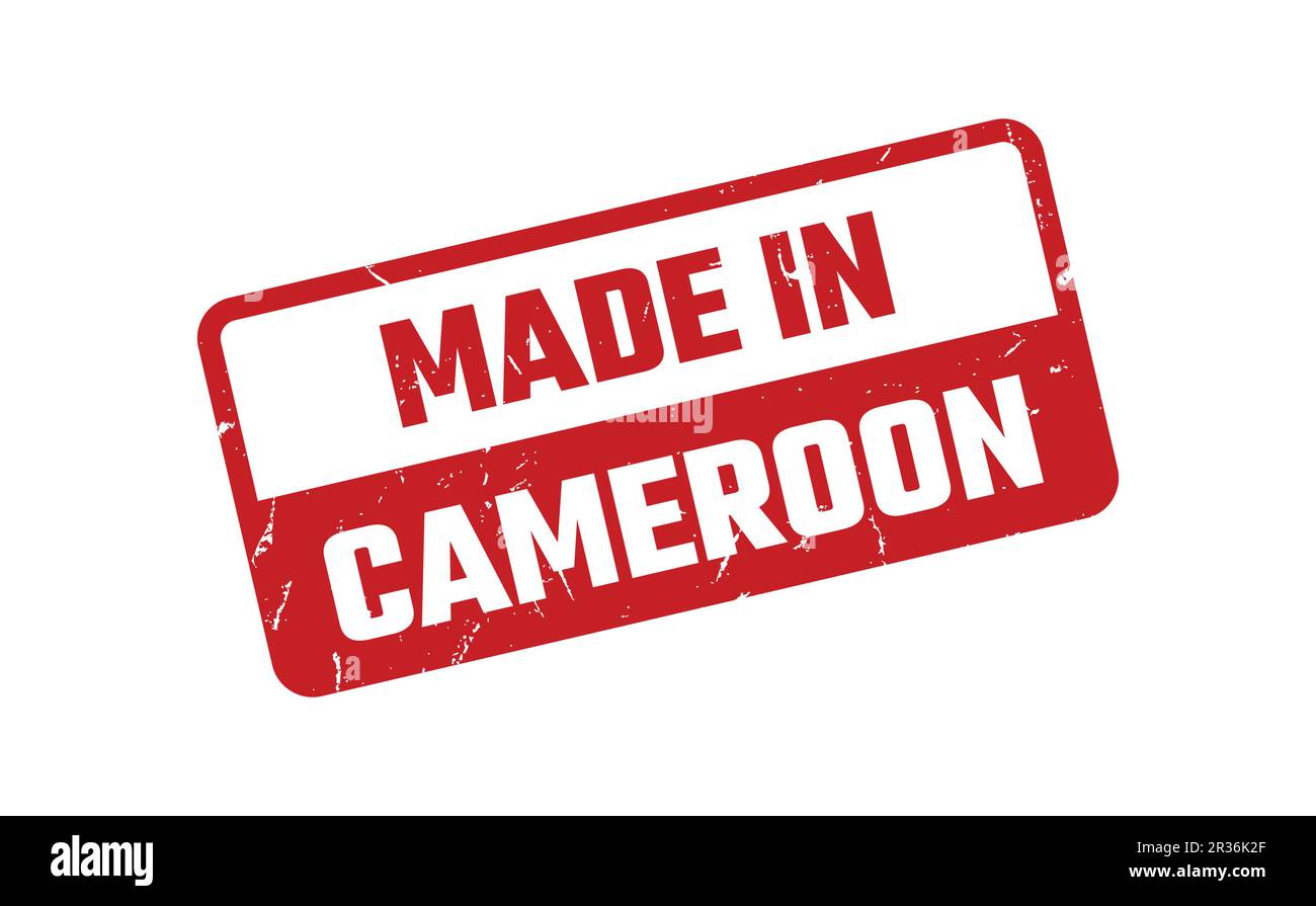 Made In Cameroon Rubber Stamp Stock Vector Image & Art - Alamy