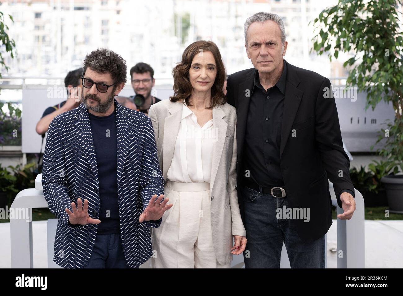 Cannes, France. 23rd May, 2023. Manolo Solo, Ana Torrent, Jose Coronado ...