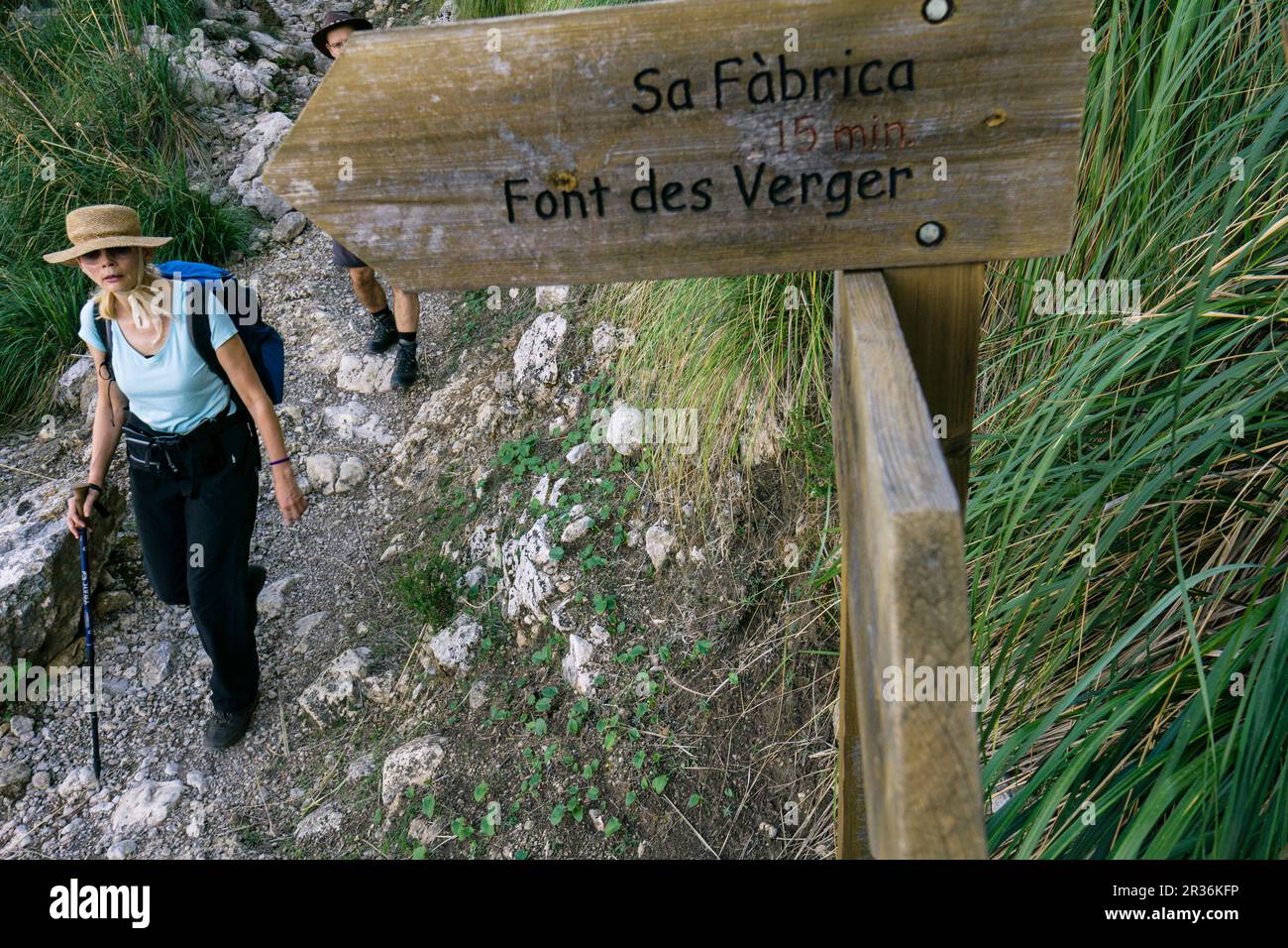 estanque de Sa Costera, Soller, parque natural sierra de Tramuntana ...