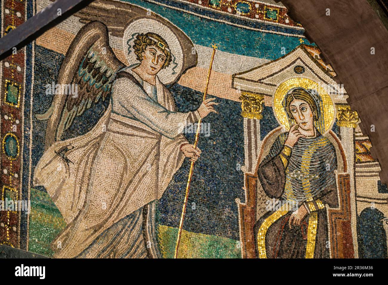 mosaico, Basílica de Santa Eufrasia, siglo VI (declarada Patrimonio de ...