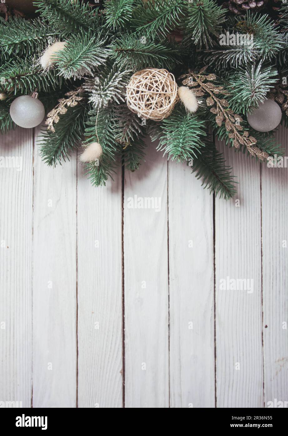 Christmas border design Stock Photo - Alamy