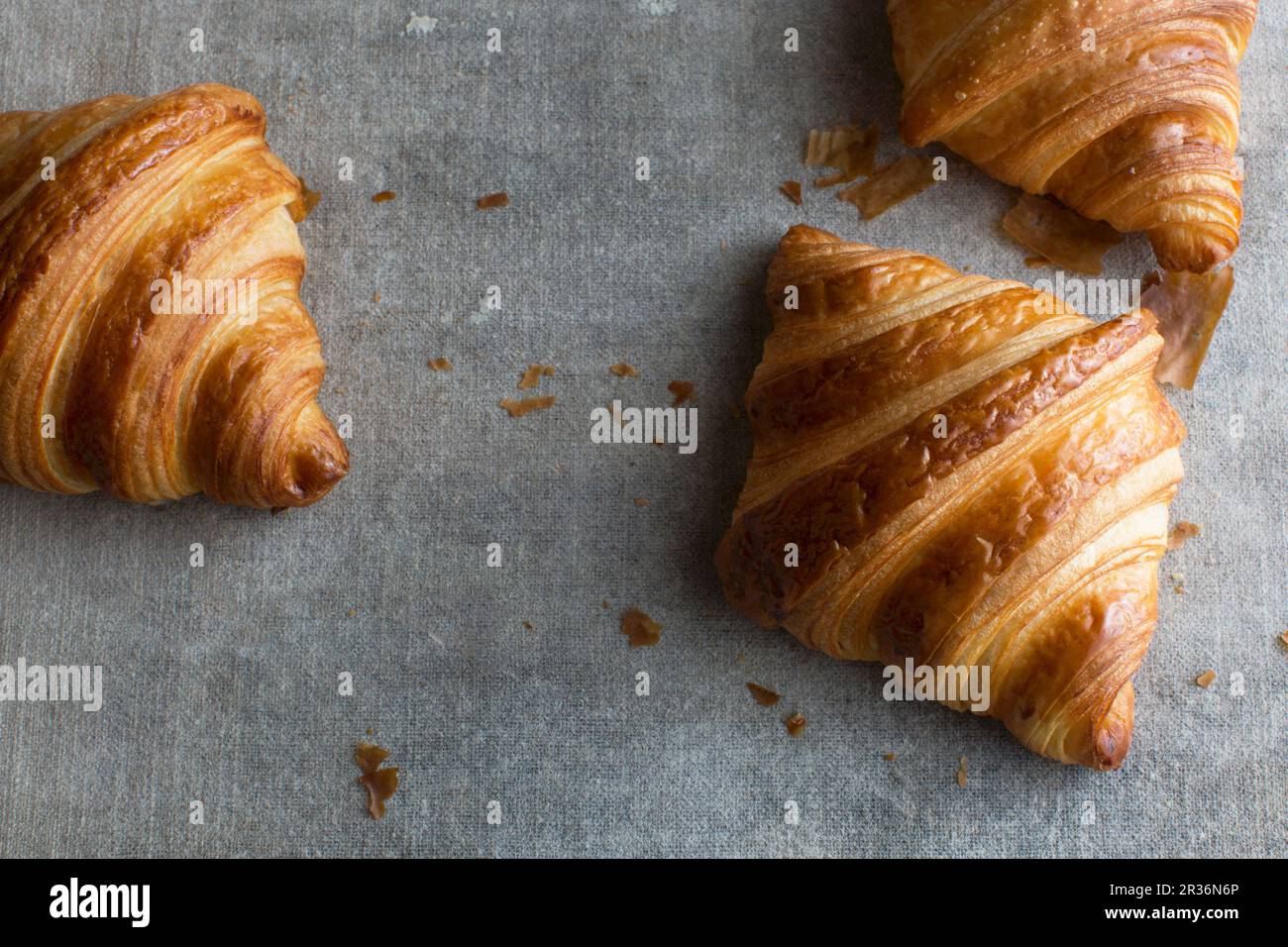 Butter croissants (France Stock Photo - Alamy