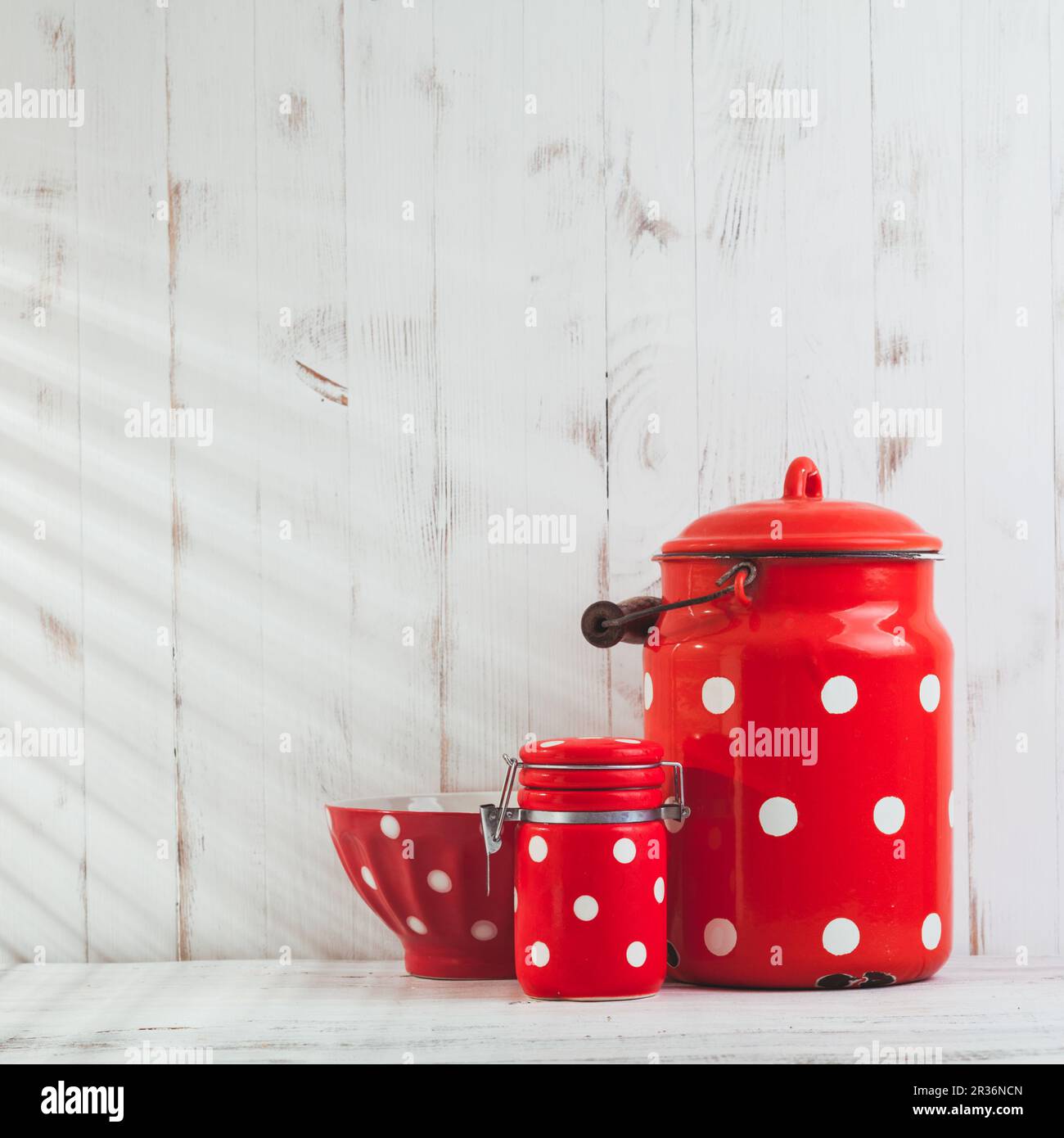 Vintage Red Kitchen Accessories