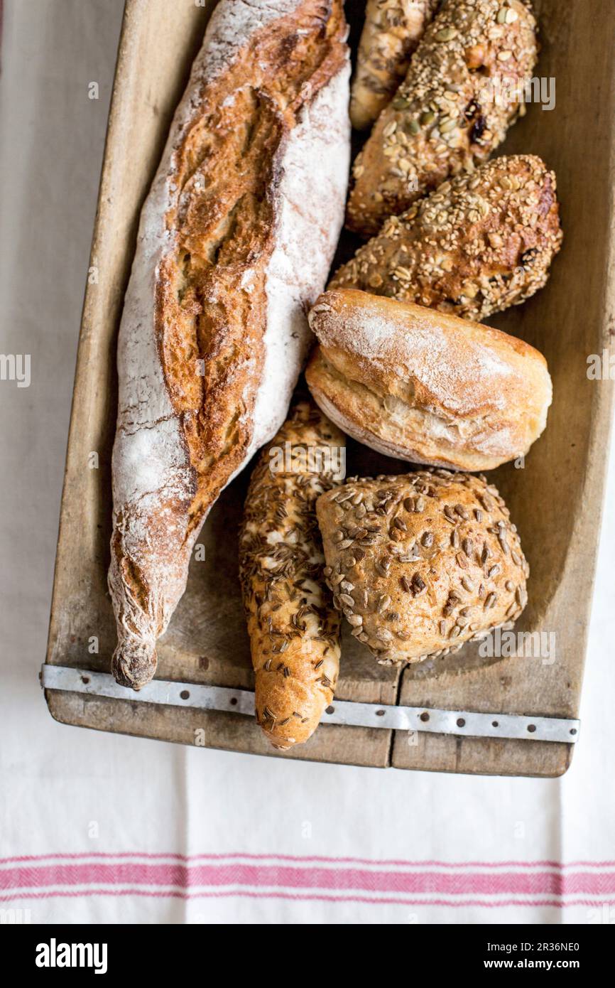 Multiple breads hi-res stock photography and images - Alamy