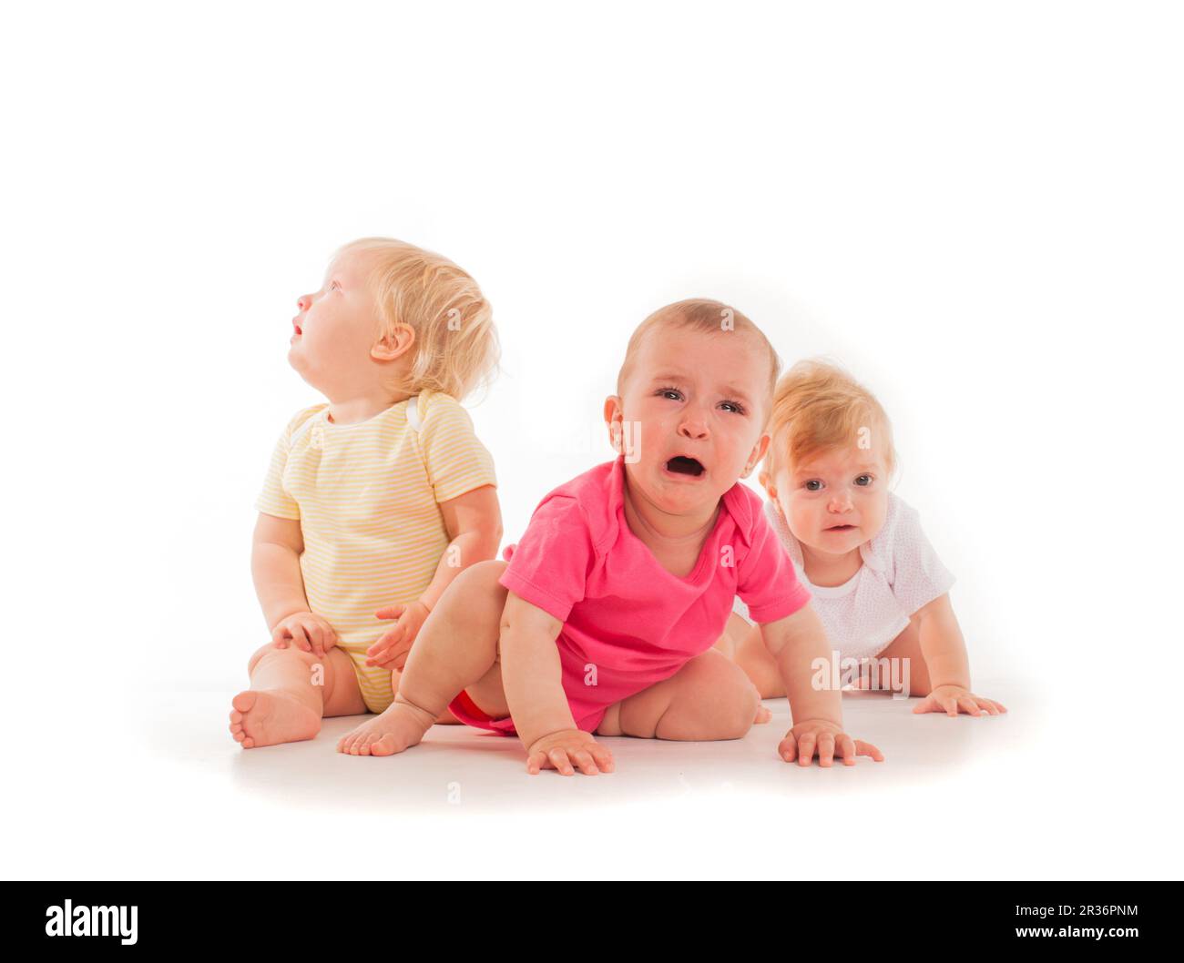 Group Of Crying Babies