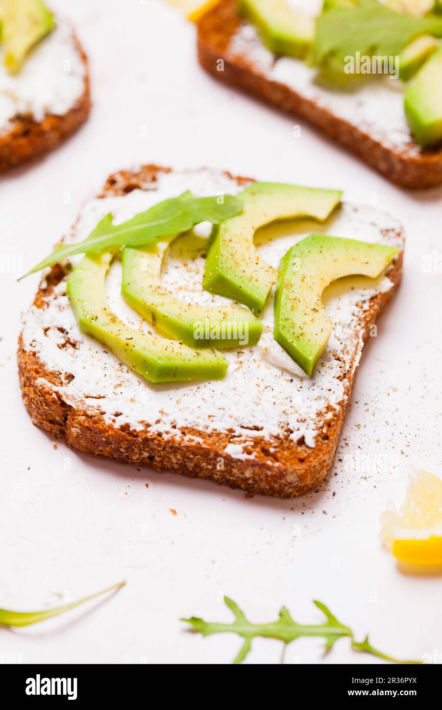 Cream cheese avocado hi-res stock photography and images - Alamy
