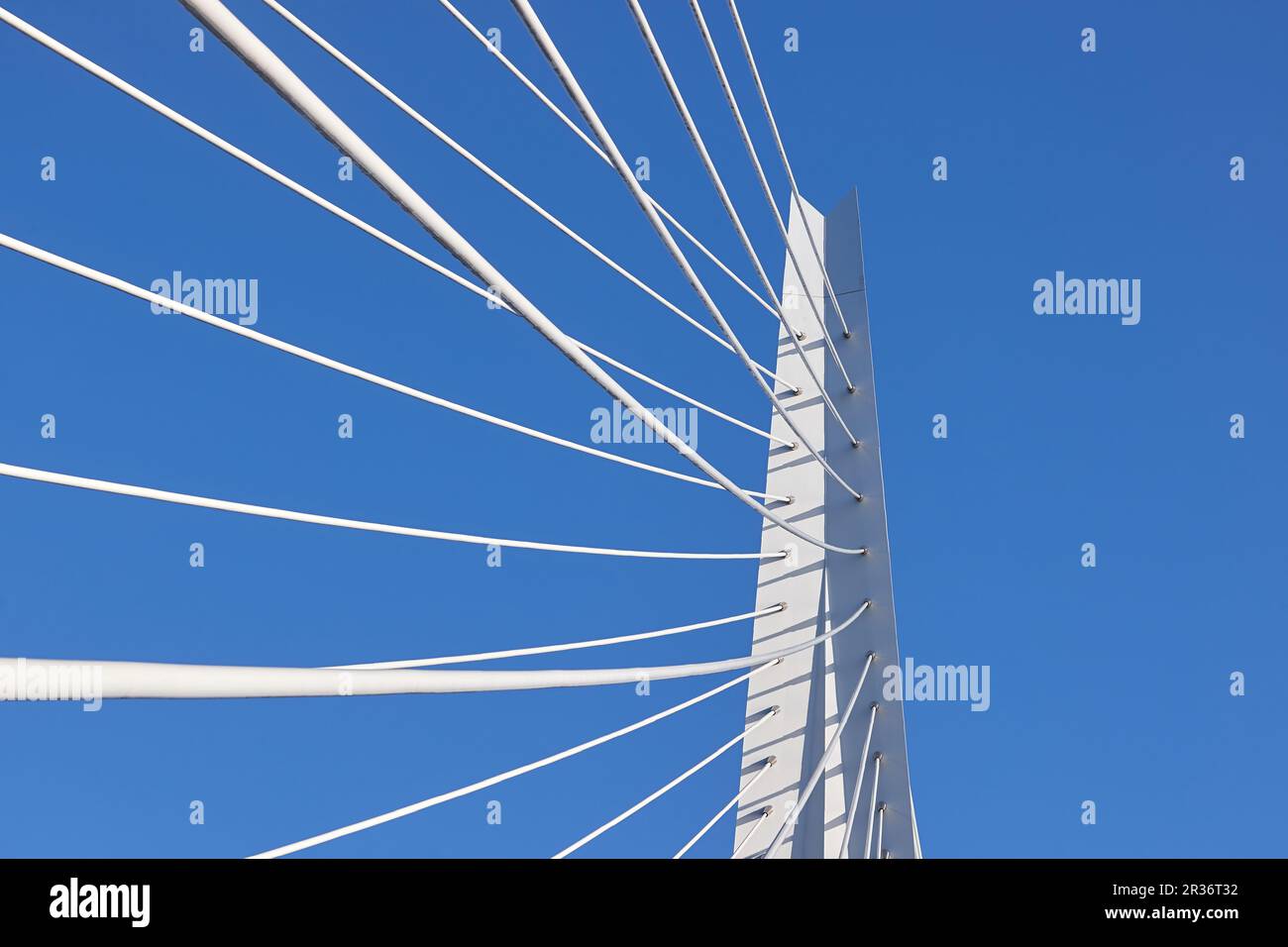 Structural steel cable stayed bridge hi-res stock photography and ...