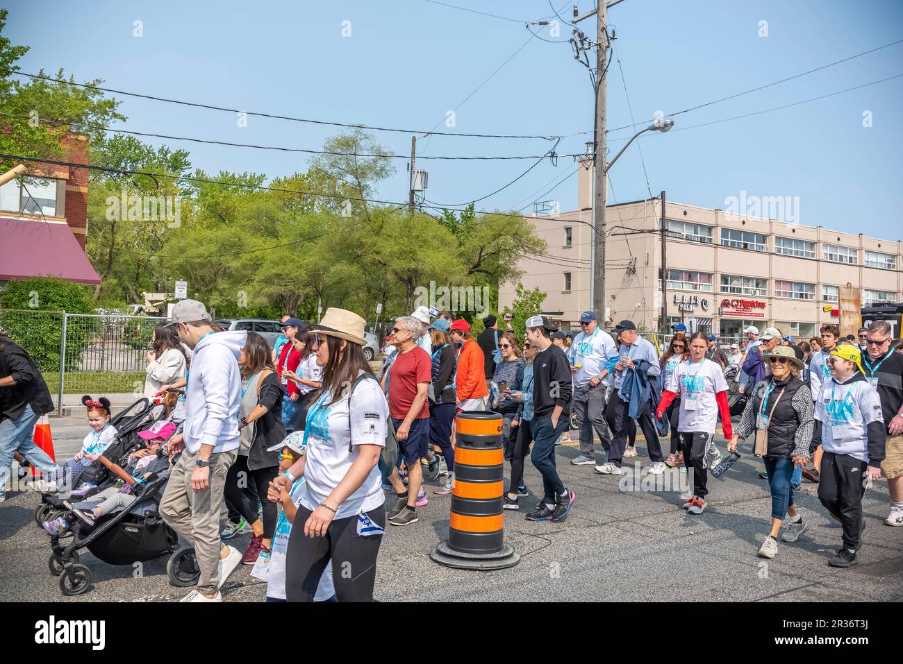 Toronto's Walk with Israel 2023 Stock Photo - Alamy