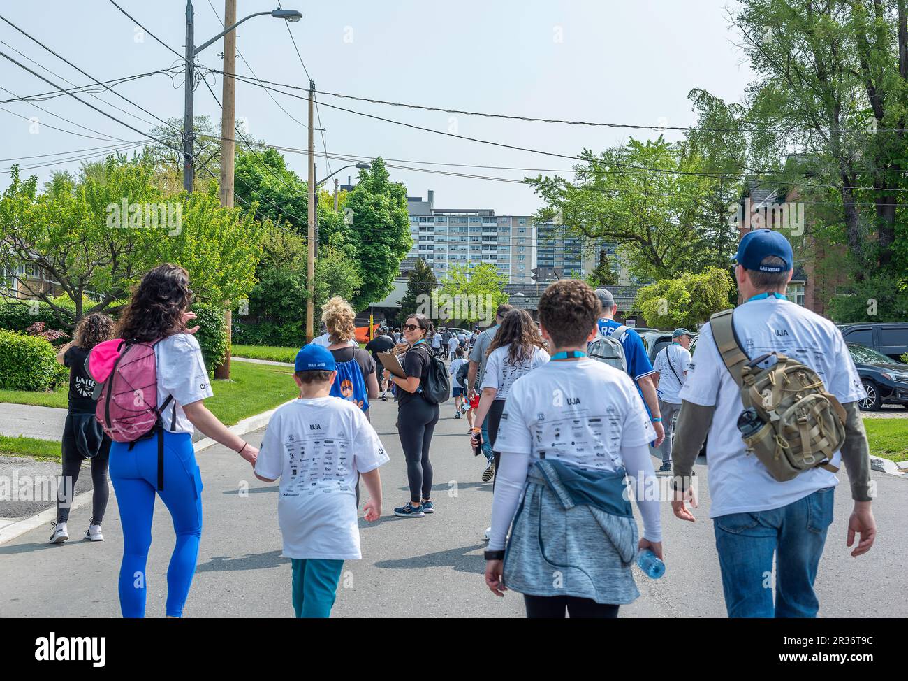 Toronto's annual Walk with Israel 2023 Stock Photo - Alamy