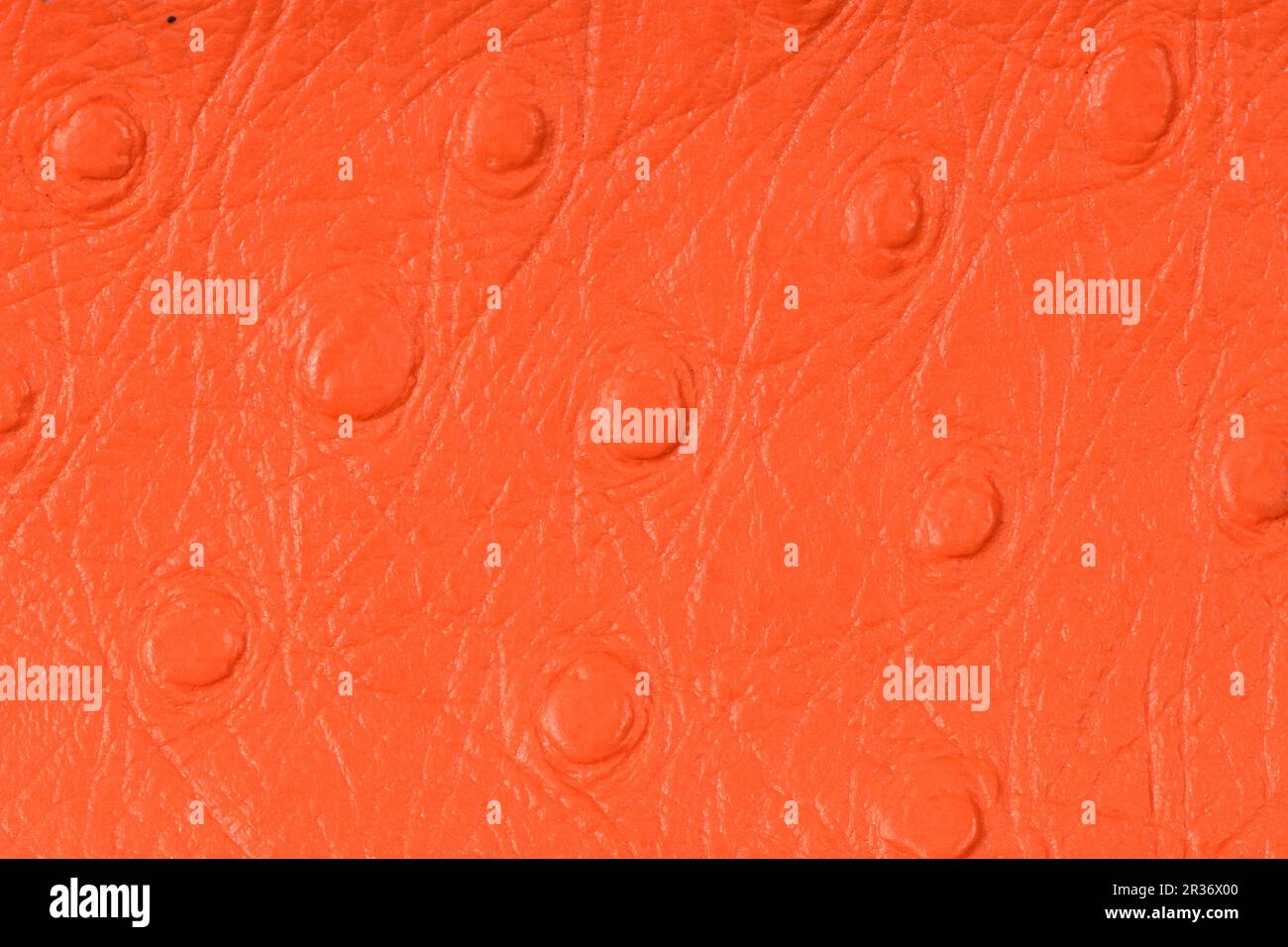 Orange leather texture background Stock Photo - Alamy