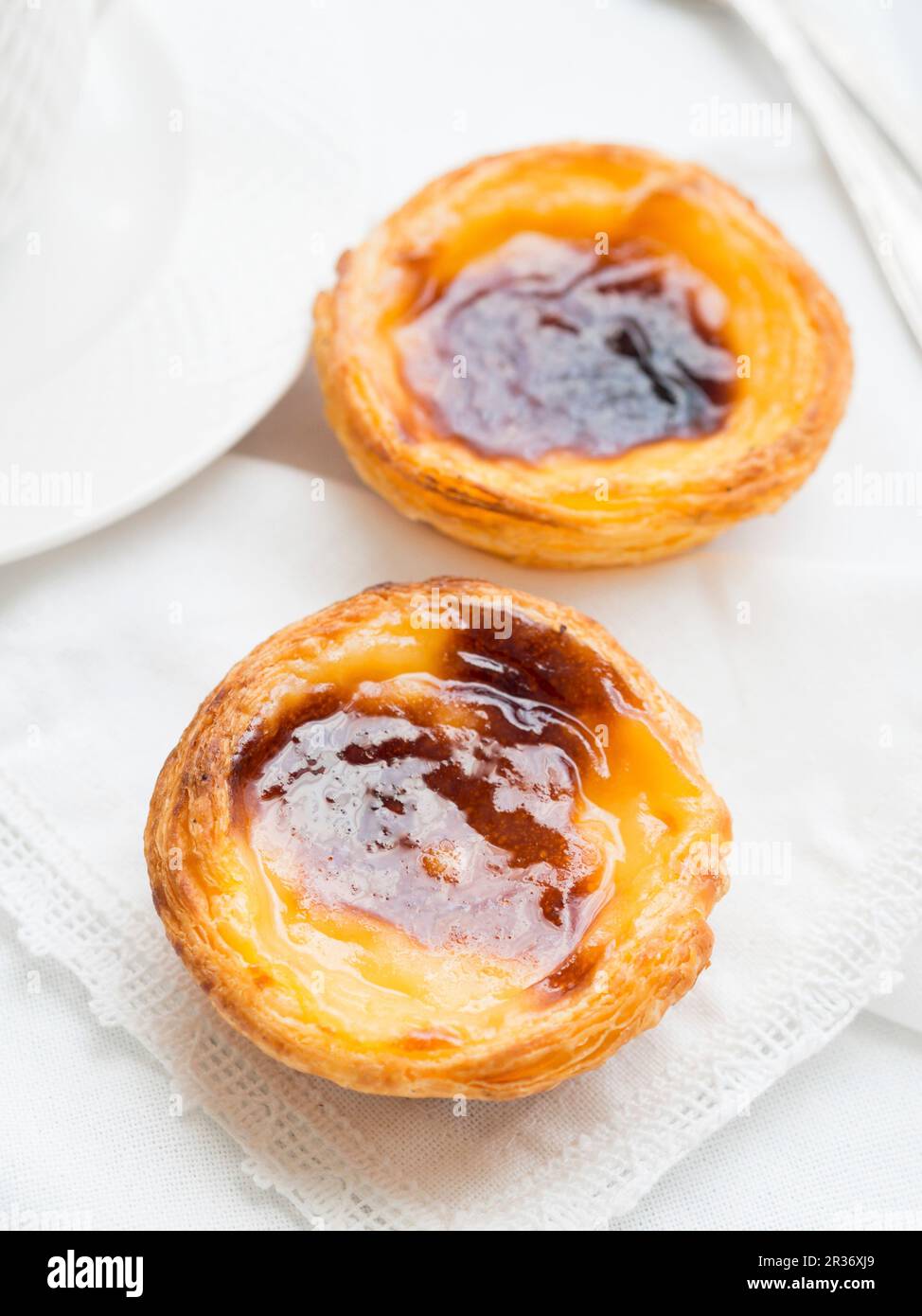 Traditional custard tartlets hi-res stock photography and images - Alamy