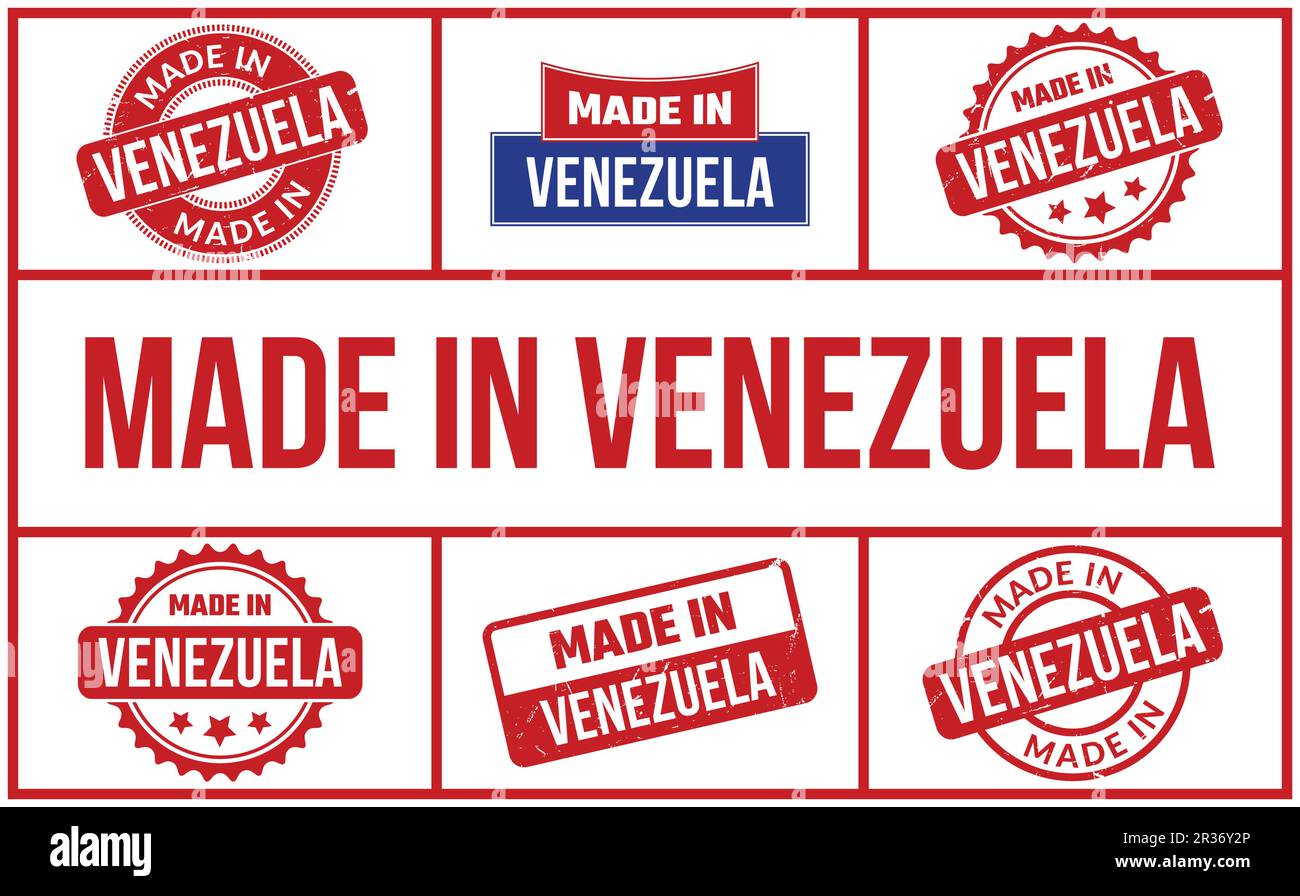 Venezuela stamp vector vectors hi-res stock photography and images - Alamy