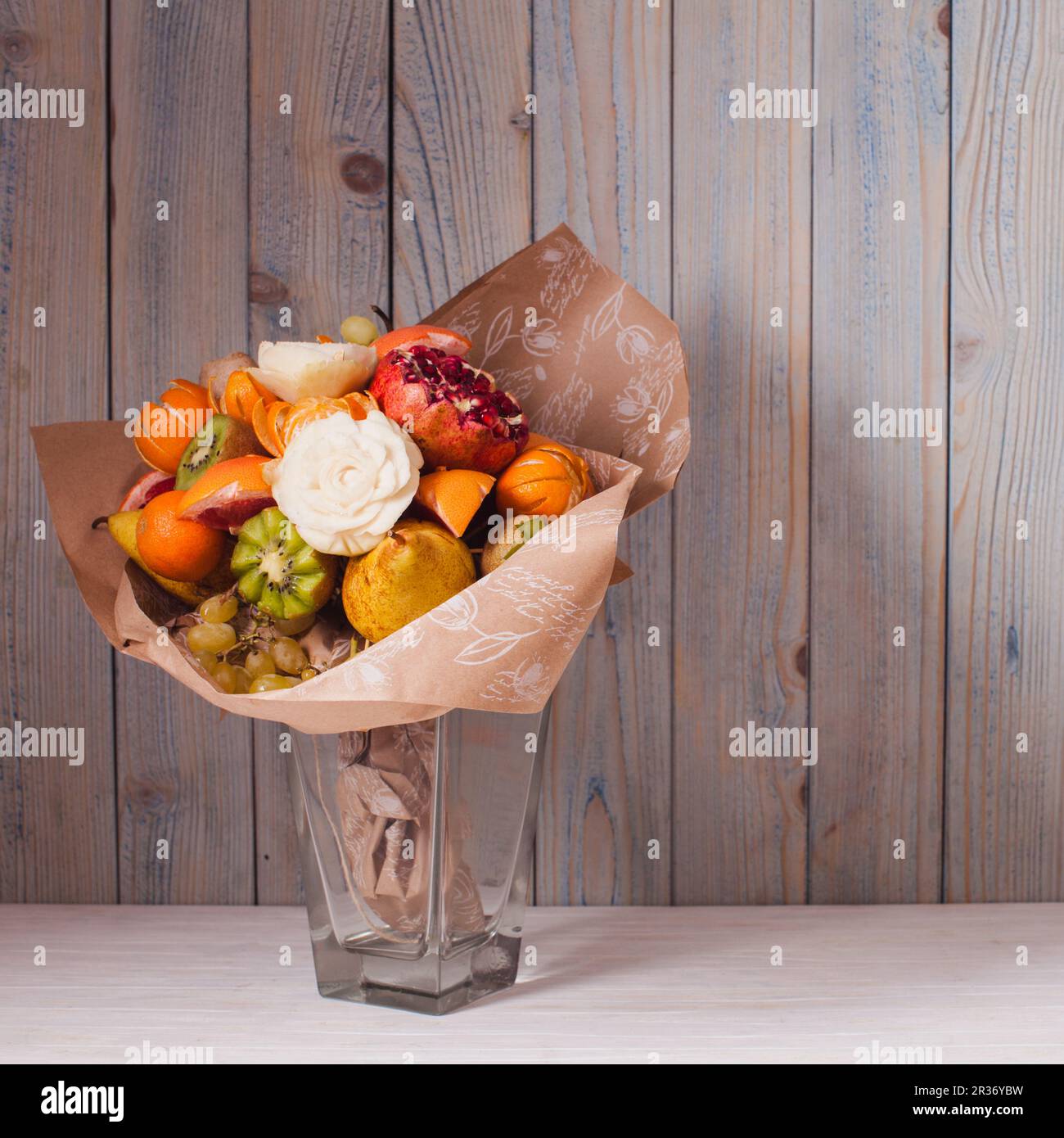 Creative edible food bouquet hi-res stock photography and images - Alamy