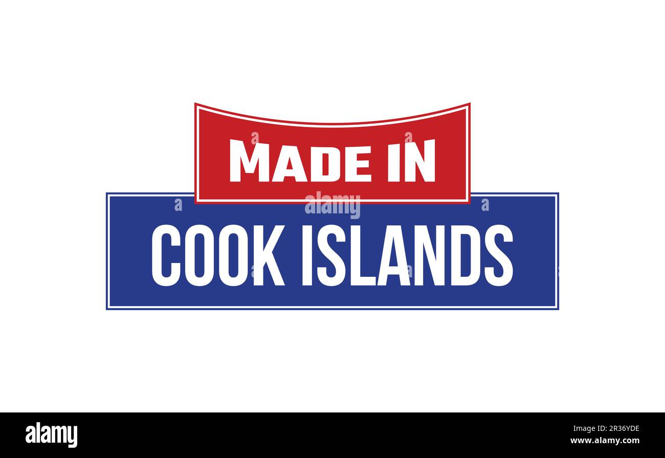 Made In Cook Islands Seal Vector Stock Vector Image & Art - Alamy