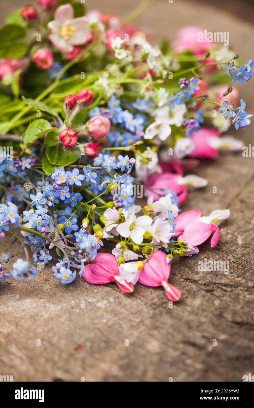 Close up spring bouquet hi-res stock photography and images - Alamy