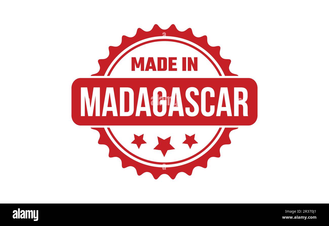 Made In Madagascar Rubber Stamp Stock Vector Image & Art - Alamy