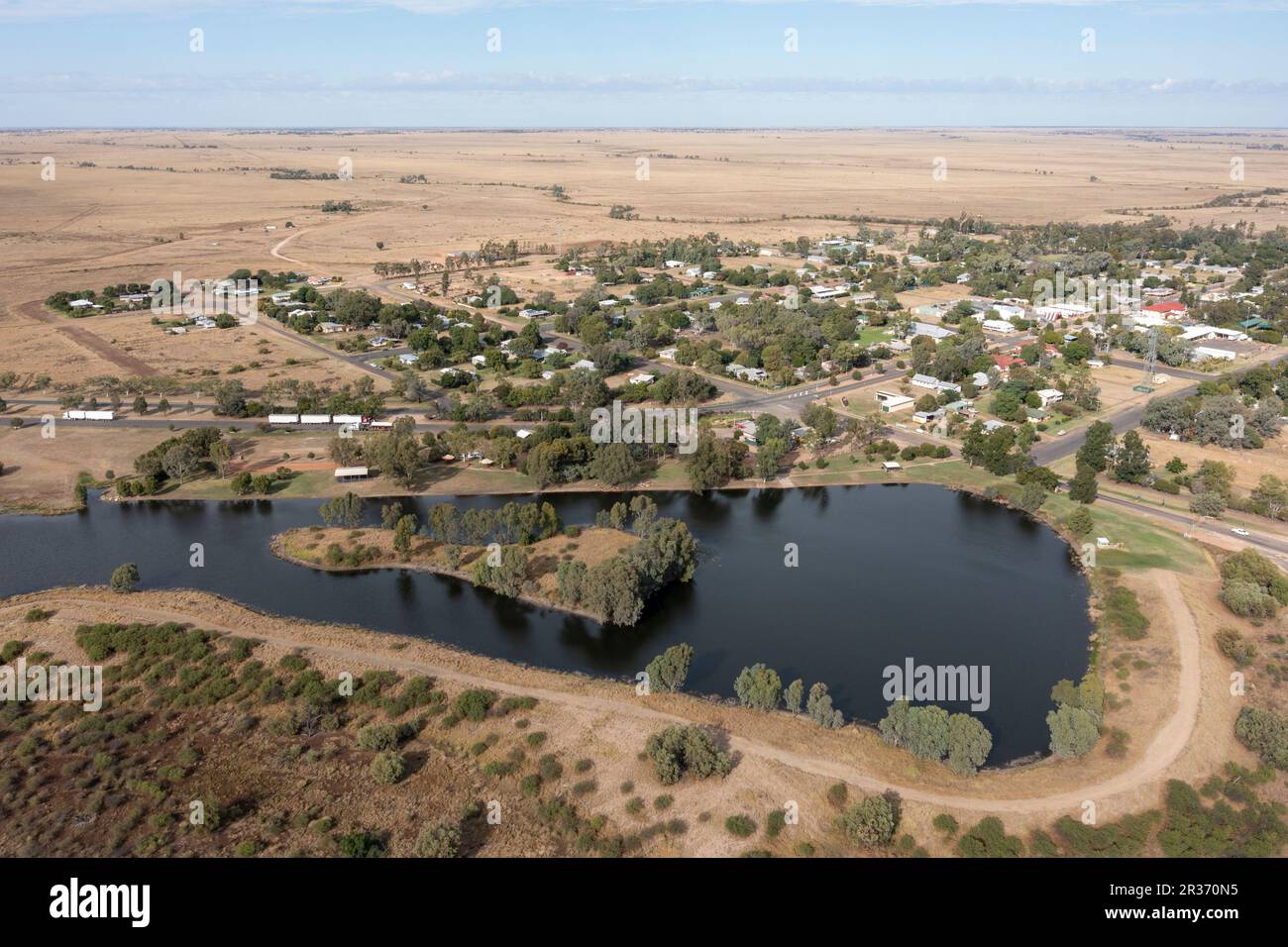 The outback town of Tambo in Western Queensland, Australia Stock Photo ...