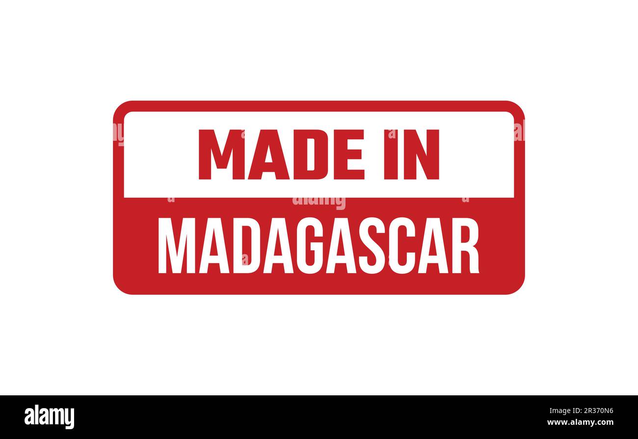 Made In Madagascar Rubber Stamp Stock Vector Image & Art - Alamy