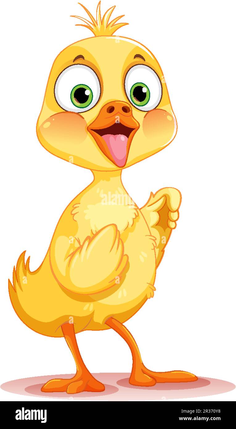 Isolated baby chicken cartoon illustration Stock Vector Image & Art - Alamy