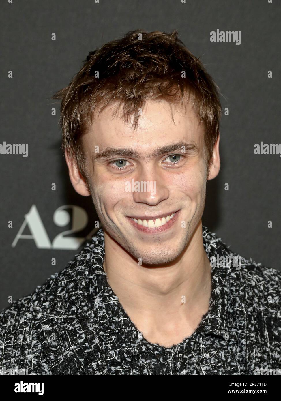 Actor Owen Teague attends the special screening of "You Hurt My ...