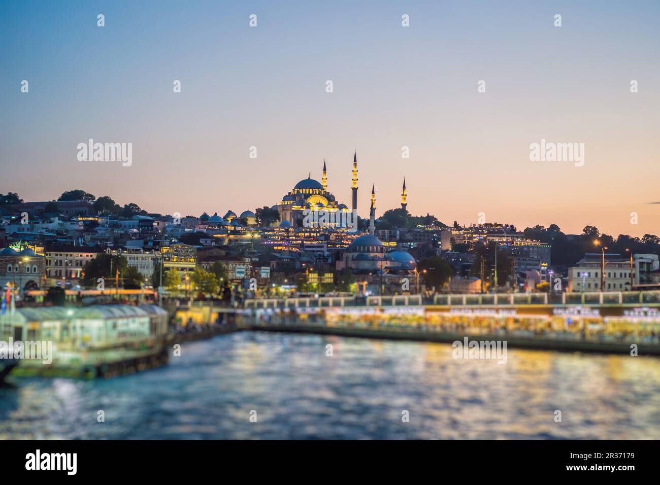 Exterior of the Rustem Pasa Mosque in Eminonu, Istanbul, Turkey Stock ...