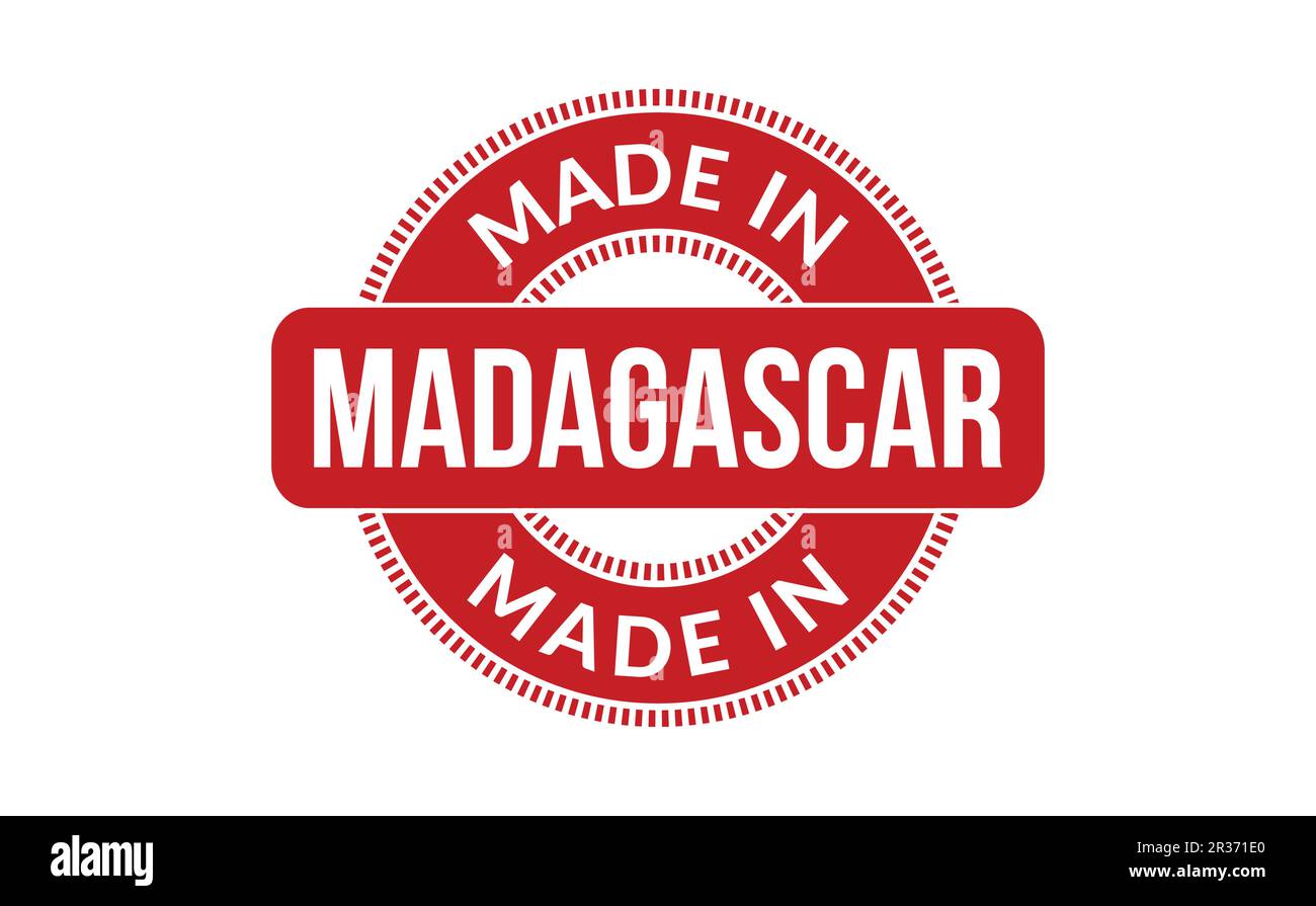 Made In Madagascar Rubber Stamp Stock Vector Image & Art - Alamy