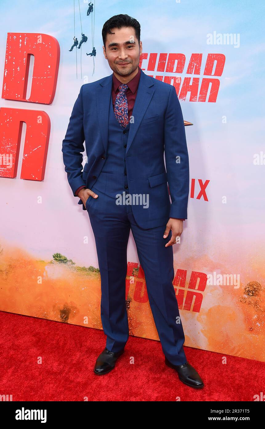 Los Angeles, USA. 22nd May, 2023. David Chinchilla arriving at the Los ...