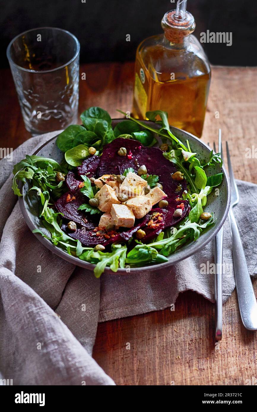 Red beet carpaccio hi-res stock photography and images - Alamy