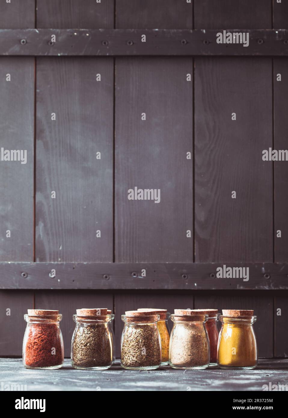 Various grinded spices Stock Photo - Alamy