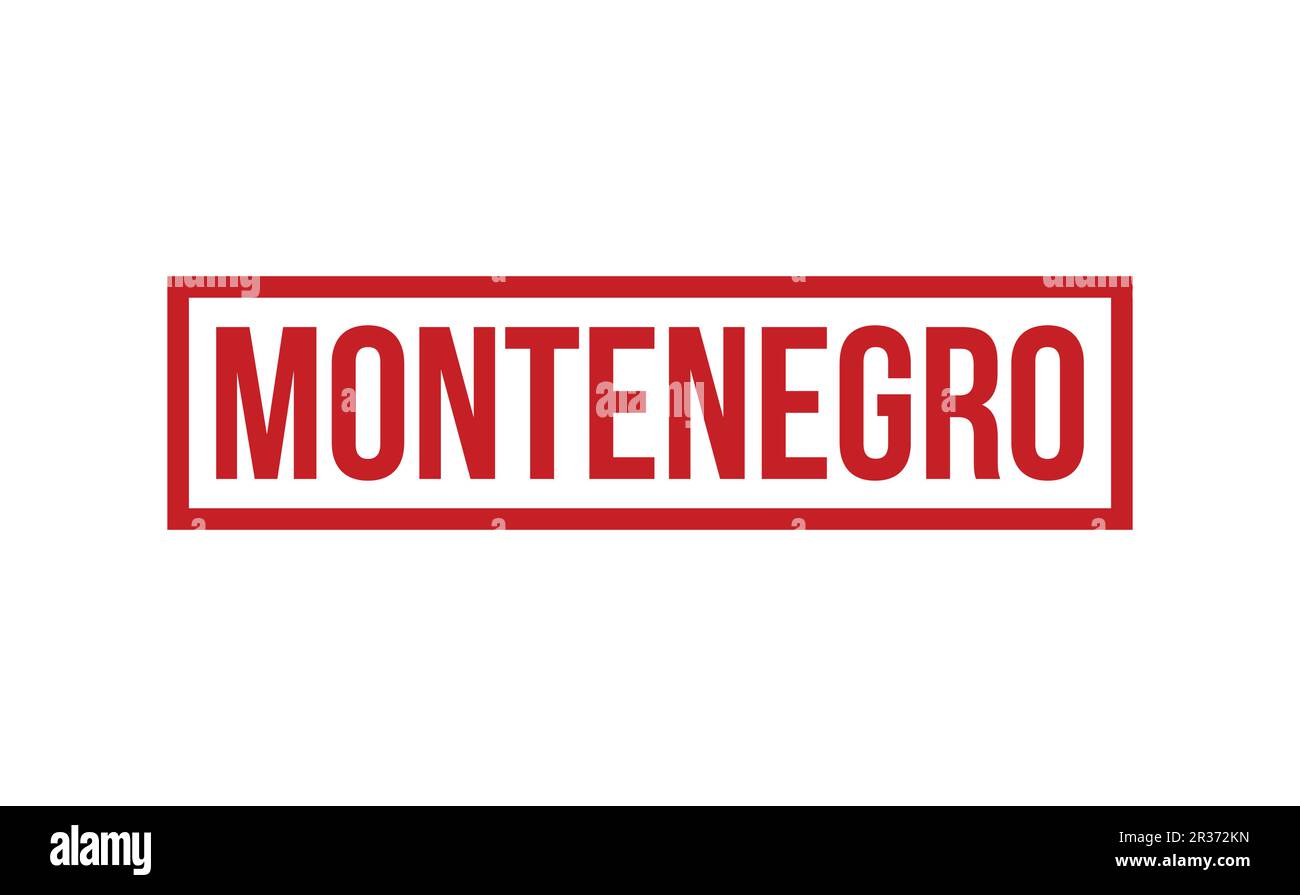 Stamp montenegro Stock Vector Images - Alamy