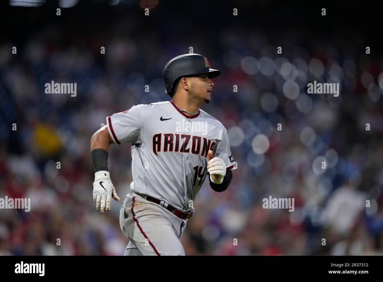 Arizona Diamondbacks' Gabriel Moreno plays during a baseball game ...