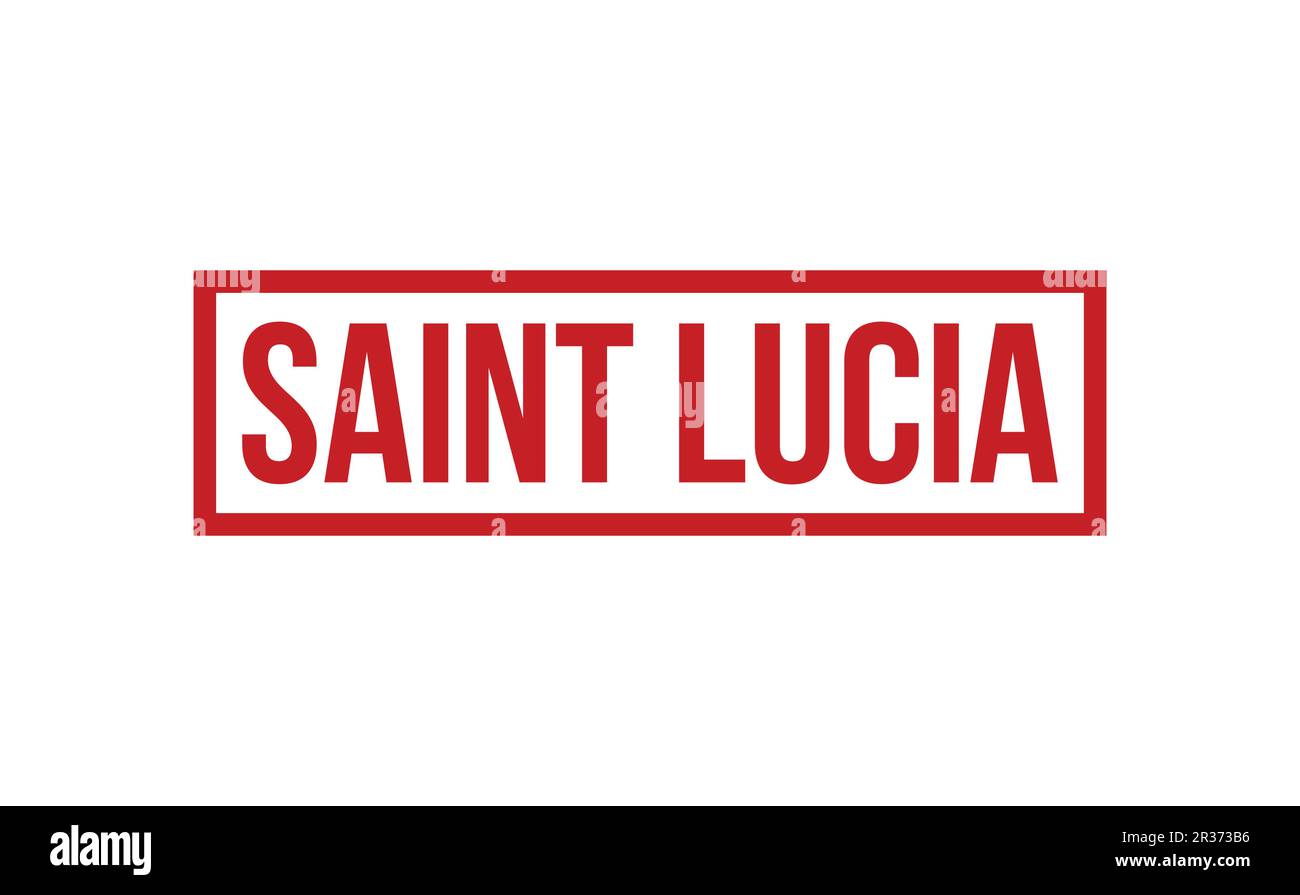Saint lucia stamp hi-res stock photography and images - Alamy