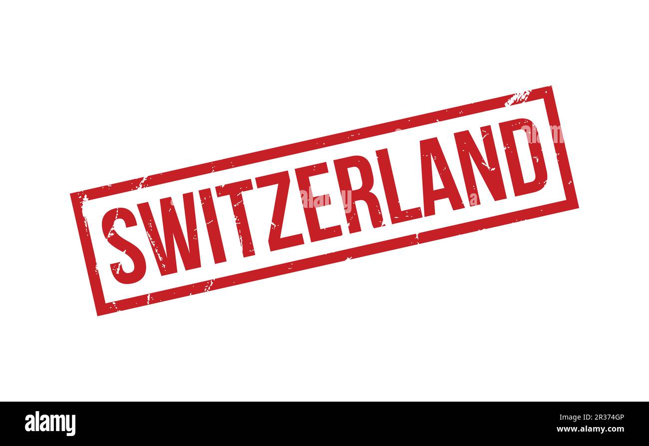 Switzerland stamp Stock Vector Images - Alamy