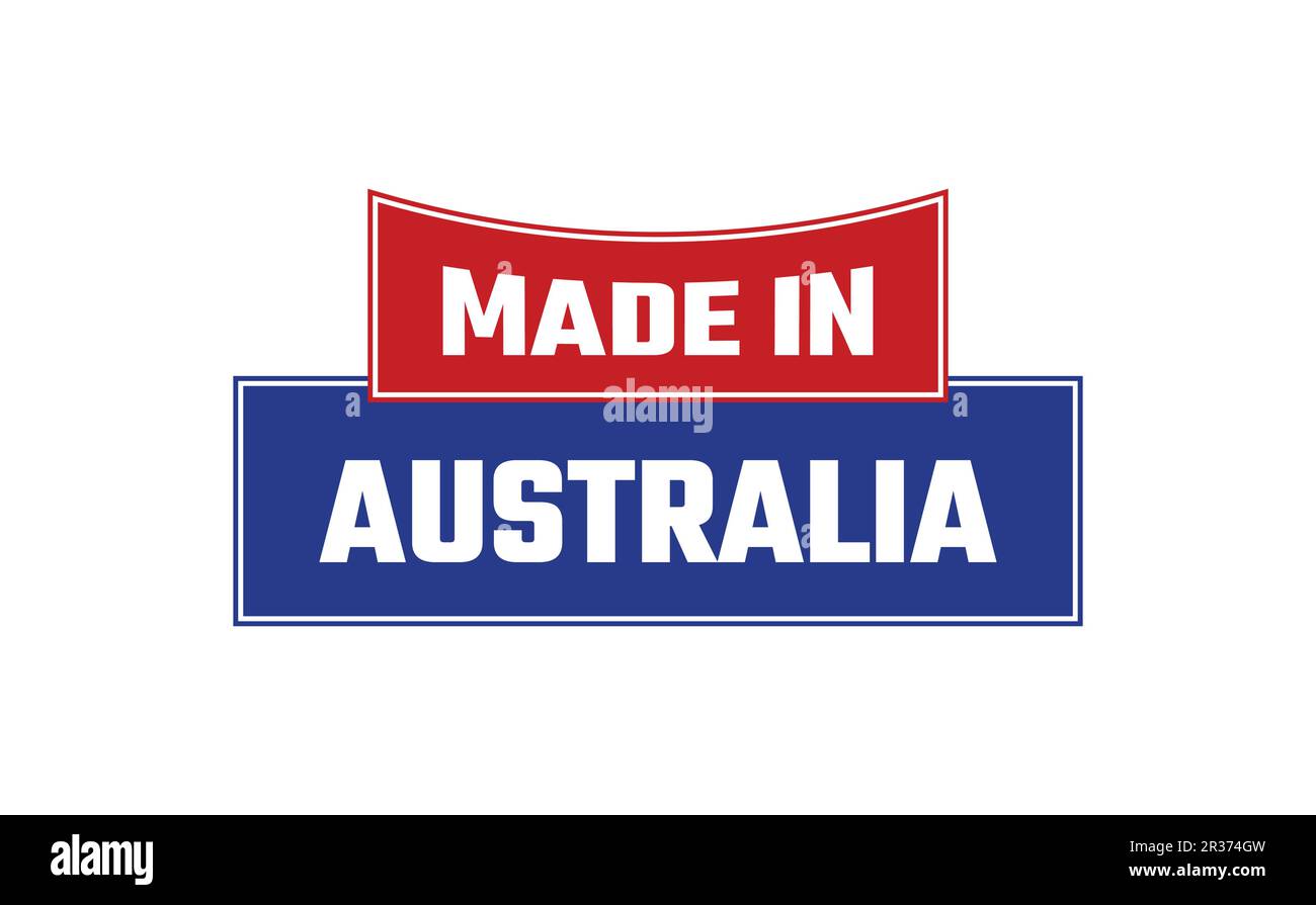 Made In Australia Seal Vector Stock Vector Image & Art - Alamy