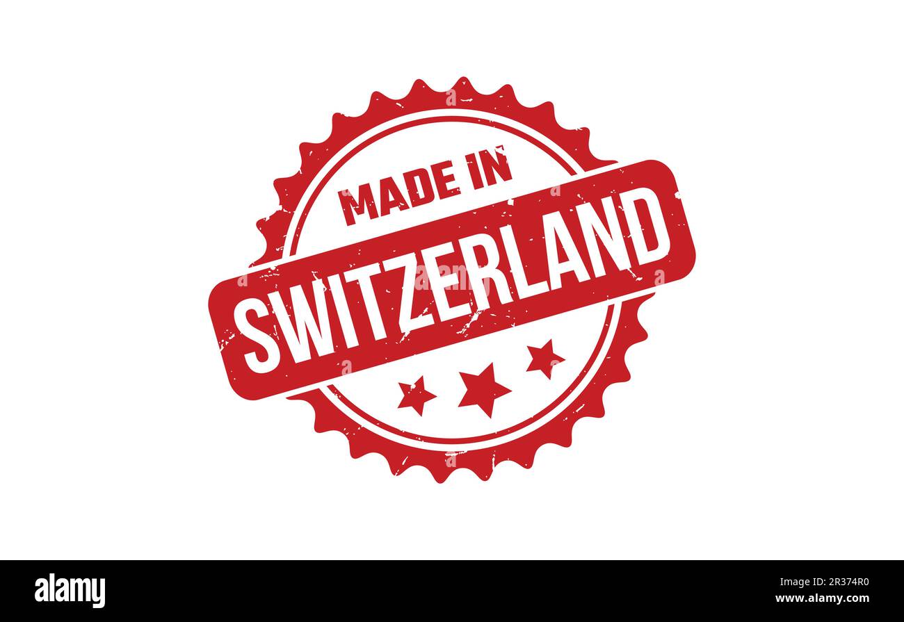 Switzerland stamp vector vectors hi-res stock photography and images ...